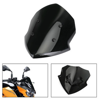 Windshield Windscreen For Kawasaki Z400 2019-2020 BLK Generic - MotorGenic