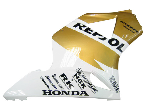 2002-2003 Honda CBR 954 RR Amotopart Fairings White & Gold Repsol ...
