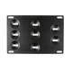 Front Bumper Tow Hook License Plate Mounting Bracket Holder For Mazda3 ...