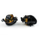 Pair Front LED Fog Lamps Fog Lights For VW Jetta Golf MK6 EOS 1F ...