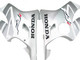 2004-2007 Honda CBR 600 F4i Amotopart Fairings White & Silver F4i ...
