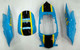 2008-2009-2010 Suzuki GSXR 600 750 Blue Yellow Rizla Racing Amotopart ...