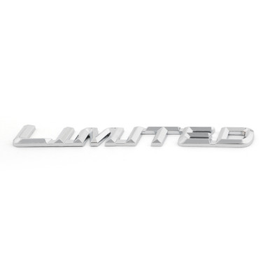 LIMITED Decal Badge Emblem Sticker Fender Car Metal Side Universal ...