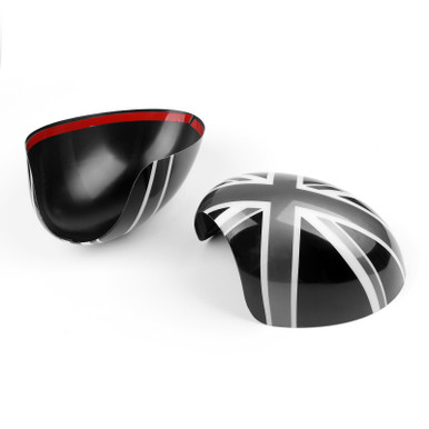2 x Union Jack WING Mirror Covers Fit for MINI Cooper R55 R56 R60 Power ...