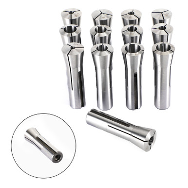 Precision R8 Collet Set 13pc Mill Collets Set¨CCollets For Mill Machine ...