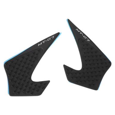 Tank Traction Pads Side Gas Knee Grip Protector for Yamaha MT-07 MT07 ...