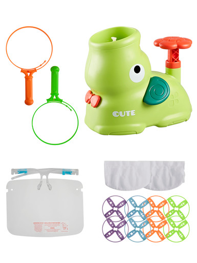 Flying Disc Launcher Step On Saucer Launch Outdoor Toys For Boys And ...