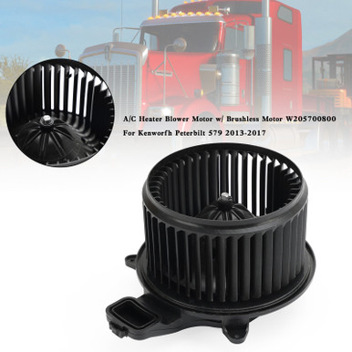 A/C Heater Blower Motor w/ Brushless Motor W205700800 For Kenworfh ...