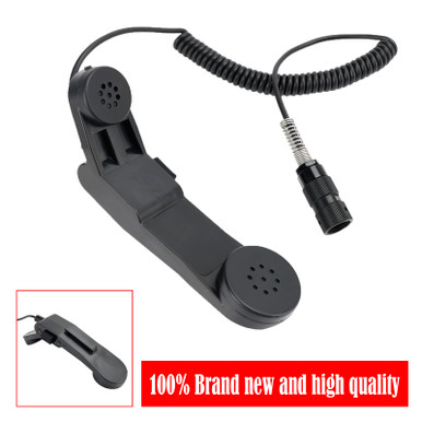 H250 6-pin PTT Radio Handle Microphone for U329 PRC148 PRC152 Walkie ...