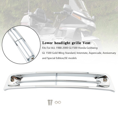 Lower headlight grille Vent fairing For Honda Goldwing GL1500 1988-2000 ...