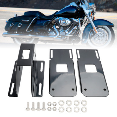 2004-2013 Harley Touring Road Glide Adjustable Fairing Mount Brackets ...