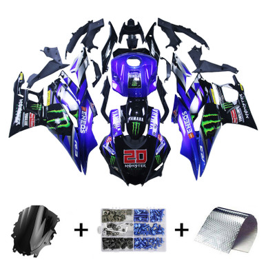 2019-2021 Yamaha YZF-R3 R25 Injection Fairing Kit Bodywork Plastic ABS ...