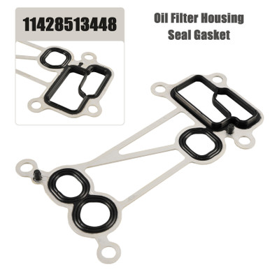 2007-2014 BMW 3 5 7 Series X5 X6 Oil Filter Housing Seal Gasket ...