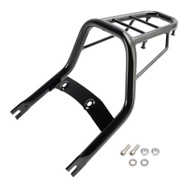 2018-2024 Honda Z125 Monkey 125 Rear Rack Luggage Carrier Bright Black ...