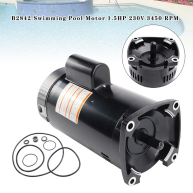 B2842 Swimming Pool Motor 1.5HP 230V 3450 RPM - MotorGenic