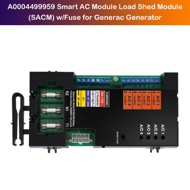 A0004499959 Smart AC Module Load Shed Module (SACM) w/Fuse for Generac ...