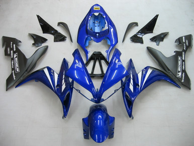 2004-2006 Yamaha YZF-R1 Blue & Black R1 Racing Amotopart Fairings ...