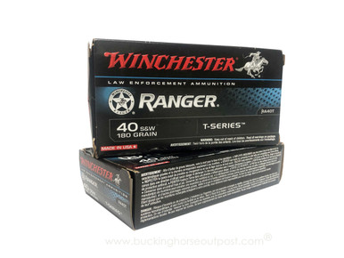 Winchester Ranger T-Series .40 S&W 180 Grain Jacketed Hollow Point ...