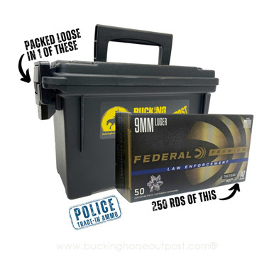 Federal Premium HST 9mm 147 Grain Jacketed Hollow Point 250rds Per Can ...