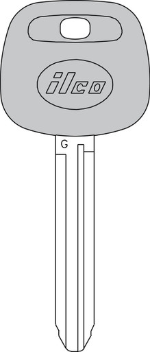 ILCO 2010 - 2019 Toyota 4Runner Transponder Key TOY44G-PT