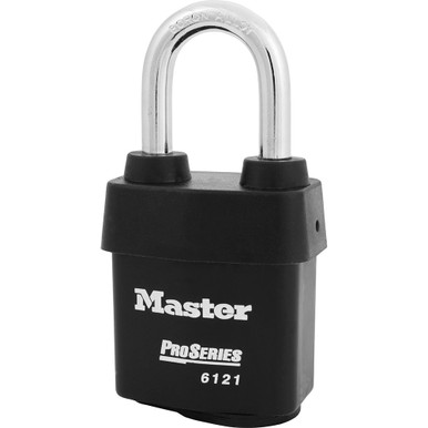 Master Lock Pro-Series Weather Tough Covered Laminated Padlock 6121LF