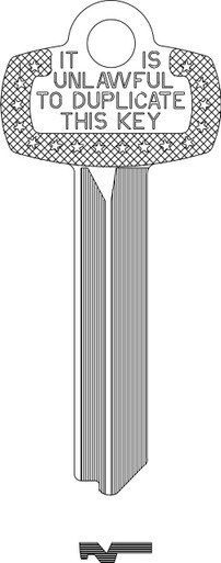 ILCO Best Falcon Keyway A Key Blank 1A1E1