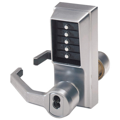 KABA ACCESS SIMPLEX L1000 Series Heavy Duty Mechanical Pushbutton Lever ...