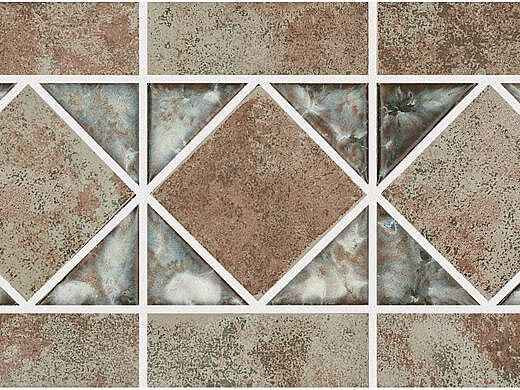Botanical Series Pool Tile Teal Green pool Tile