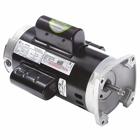 Pool Pump Motor, 5 HP, 3450 RPM, 208-230V AC.