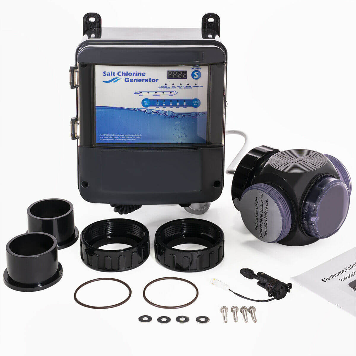 DG Pool Superchlor 25K Gallons Salt System EC-16 Series.