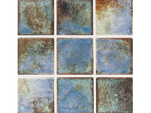 National Pool Tile Solid Med Blue 2x2.....