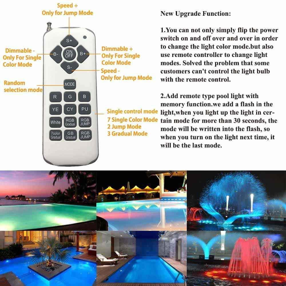 Swimming pool Light bulb Color By DG Pool Supply