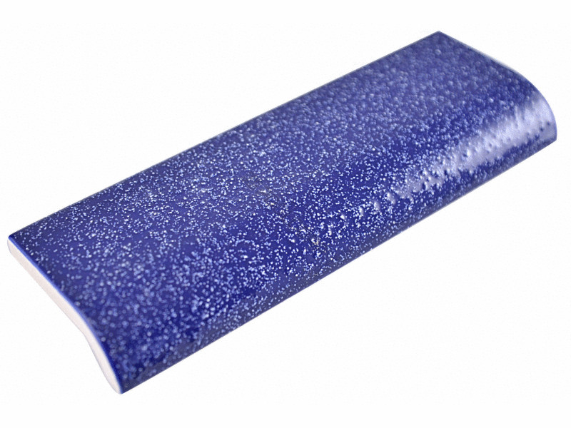 National Pool Tile 2x6 Solids Mud Cap Cobalt Blue