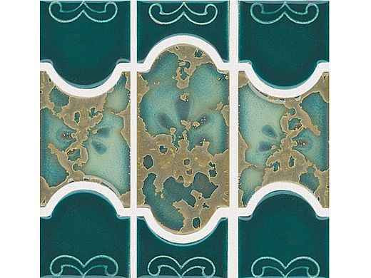 Botanical Series Pool Tile Lake Blue By DG Pool Supply