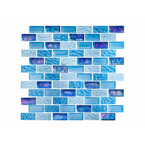 National Pool Tile Seascape Lagoon 1x2 By DG Pool Supply