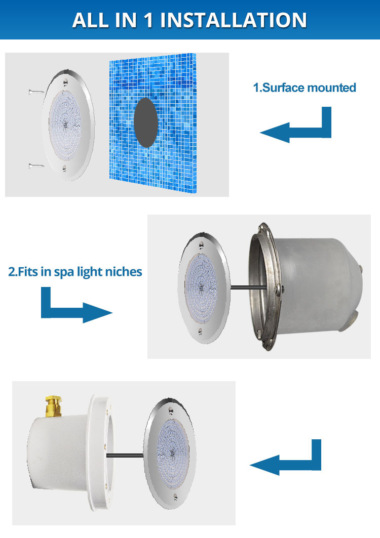 Superbrite Color Led 5G Underwater Spa Light