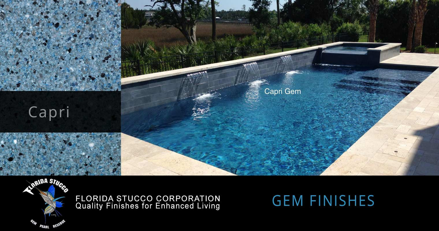 Florida Stucco Pool Plaster Finish........