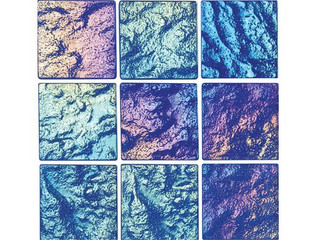 National Pool Tile 2x6 Solids Mud Cap Cobalt Blue