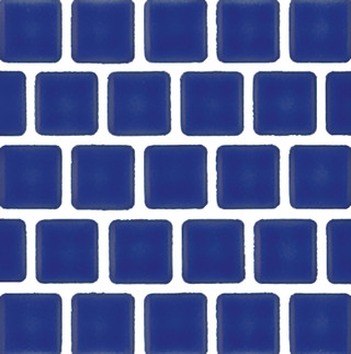 National Pool Tile 2x6 Solids Mud Cap Cobalt Blue