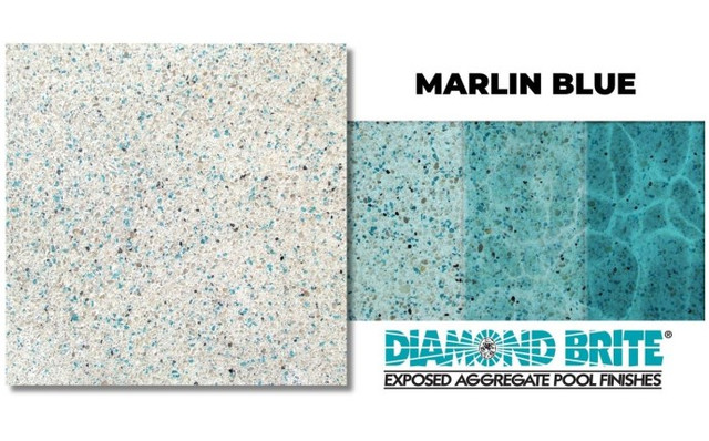 Swimming Pool Finish Super Blue By DG Pool Supply