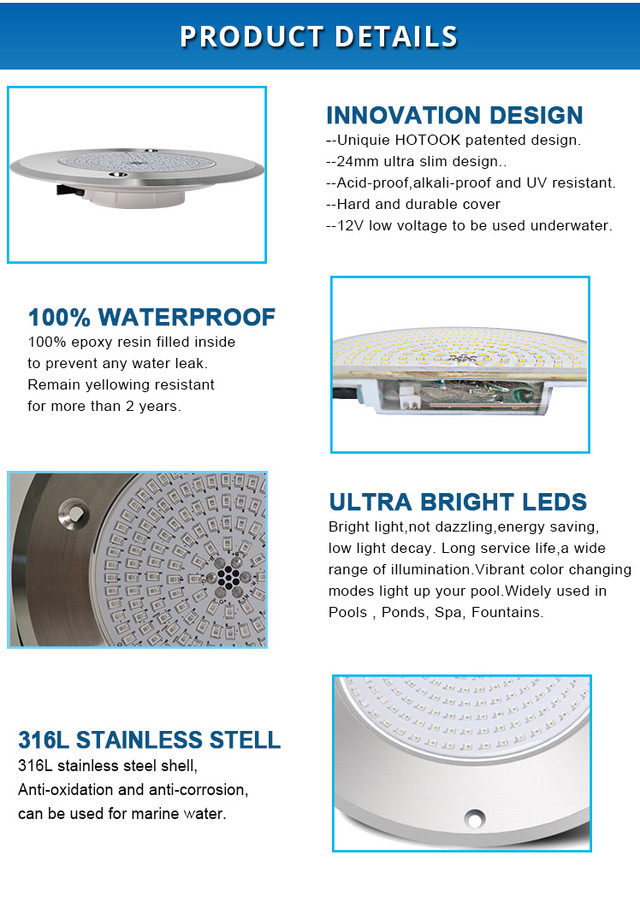 Superbrite Color Led 5G Underwater Spa Light