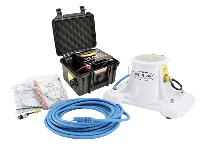 Power Vac PV2100 Portable Professional Swimming Pool Vacuum