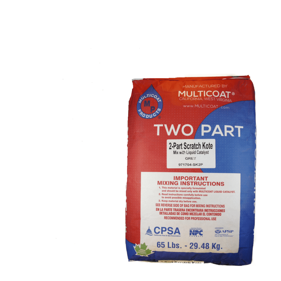 Multicoat Scratch Kote Dry 65LB Bag by DG Pool Supply