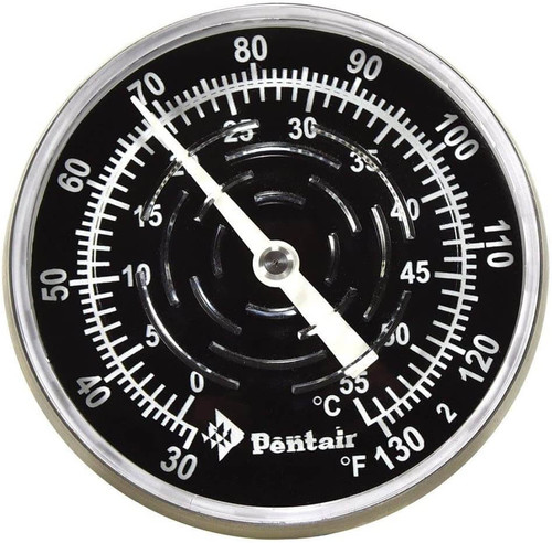 Pentair SL1DW in-Line Thermometer, 3-1/2 in. Stem Length.