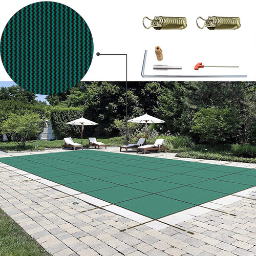 Safety Pool Cover 18x36 Ft Rectangular In Ground