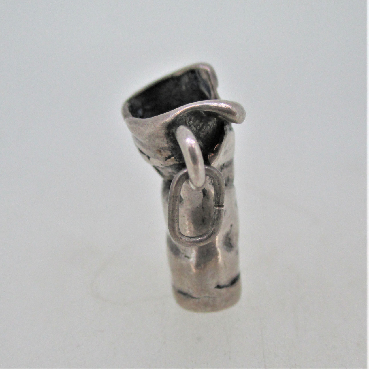 Sterling Silver Boot Pendant