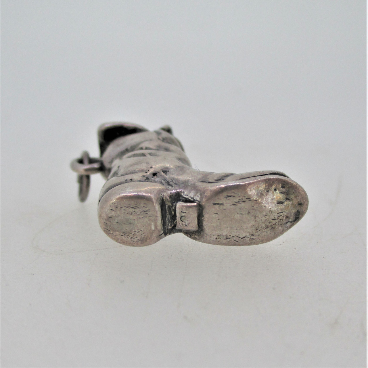 Sterling Silver Boot Pendant