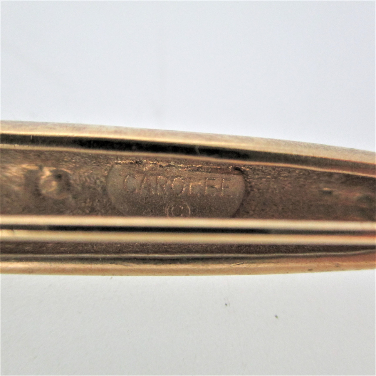 Carolee Gold Tone Rhinestone Pen Pin