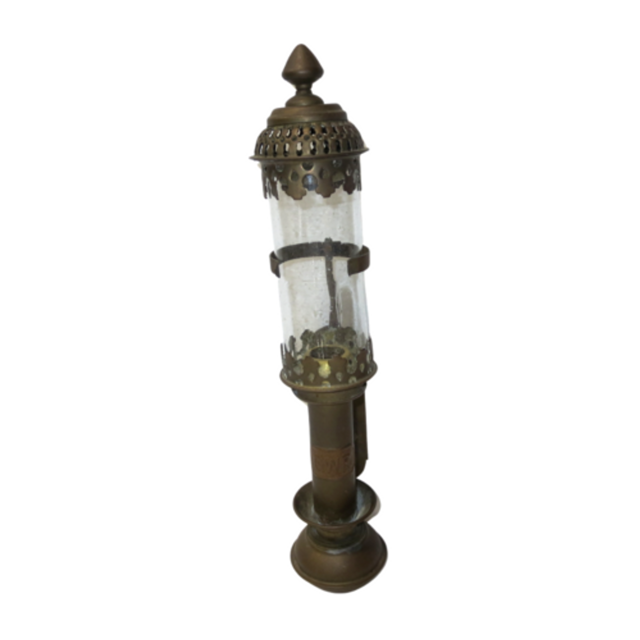 Antique Great Western Railway Locomotive Train Blown-Glass Brass Oil ... Antique Great Western Railway Locomotive Train Blown-Glass Brass Oil ...