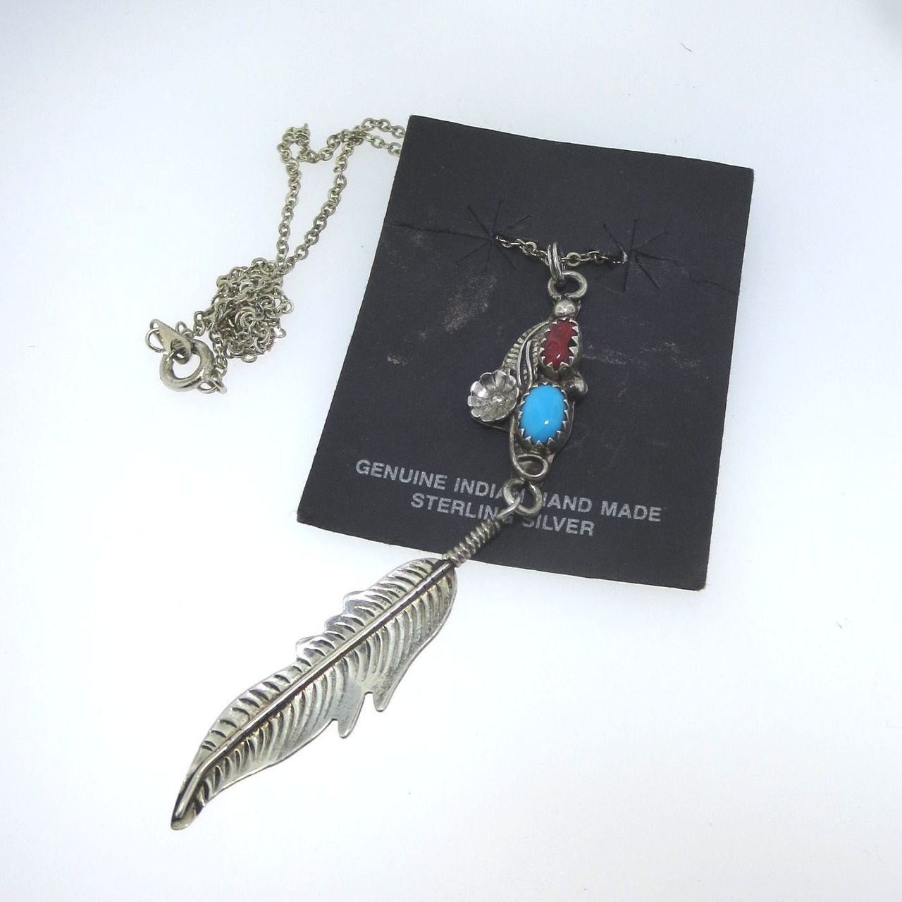 Native American Feather Necklace